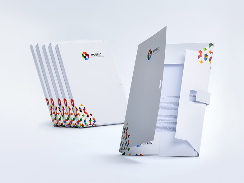 Präsentationsmappen drucken | Mappen Druck von viaprinto